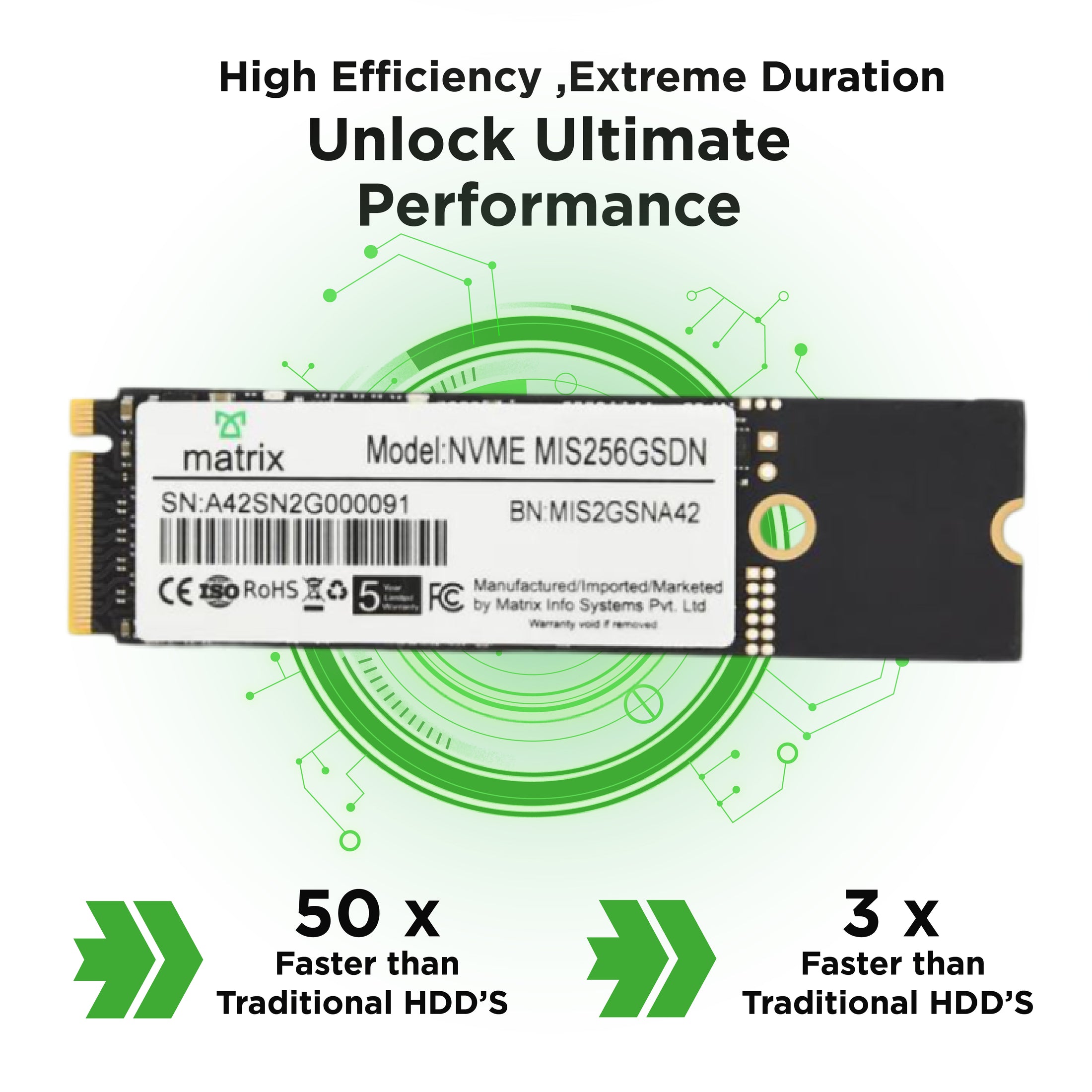 NVME SSD 256GB